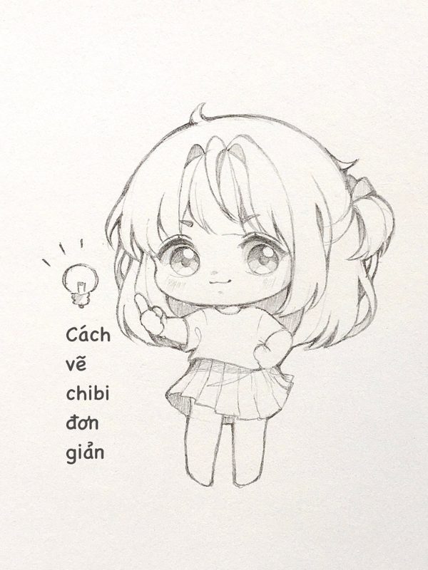 Top Mẫu Vẽ Chibi Cute Nhất 2025 – Nhỏ Nhắn Mà Đáng Yêu Hết Nấc