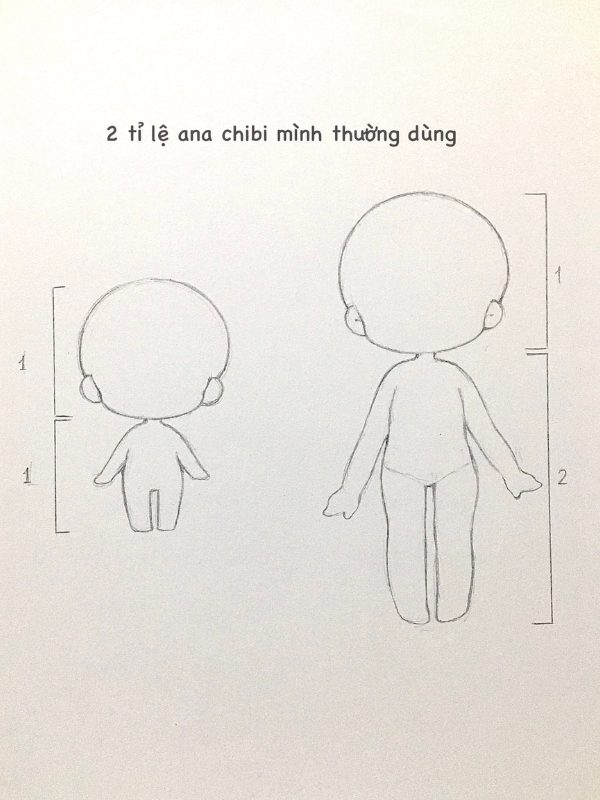 Top Mẫu Vẽ Chibi Cute Nhất 2025 – Nhỏ Nhắn Mà Đáng Yêu Hết Nấc