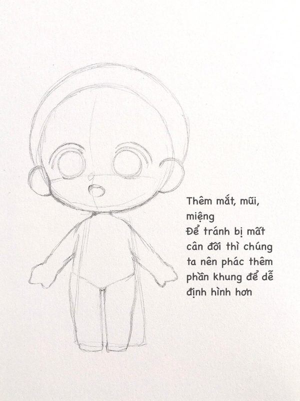 Top Mẫu Vẽ Chibi Cute Nhất 2025 – Nhỏ Nhắn Mà Đáng Yêu Hết Nấc